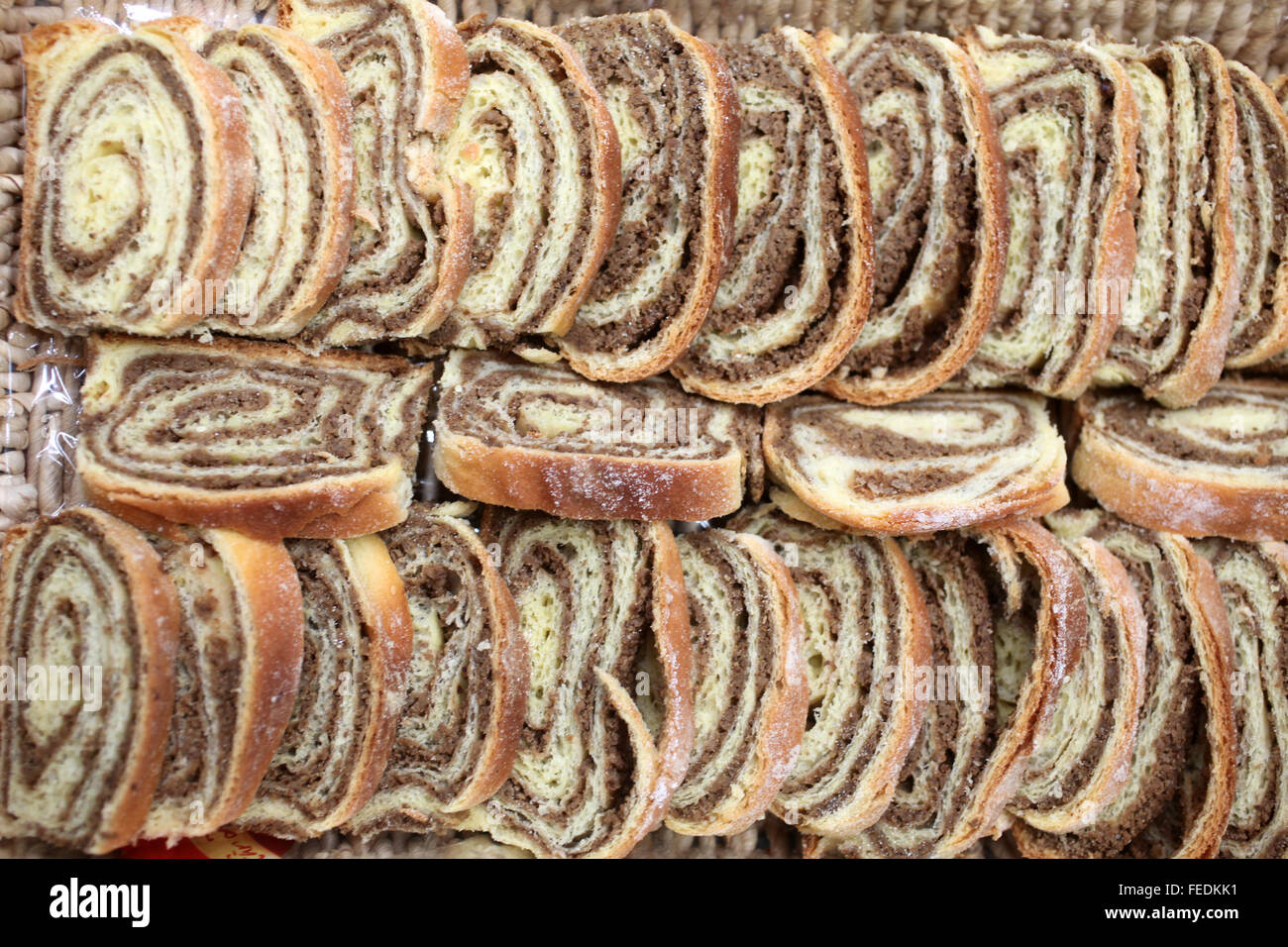 Walnut rolls hi-res stock photography and images - Alamy