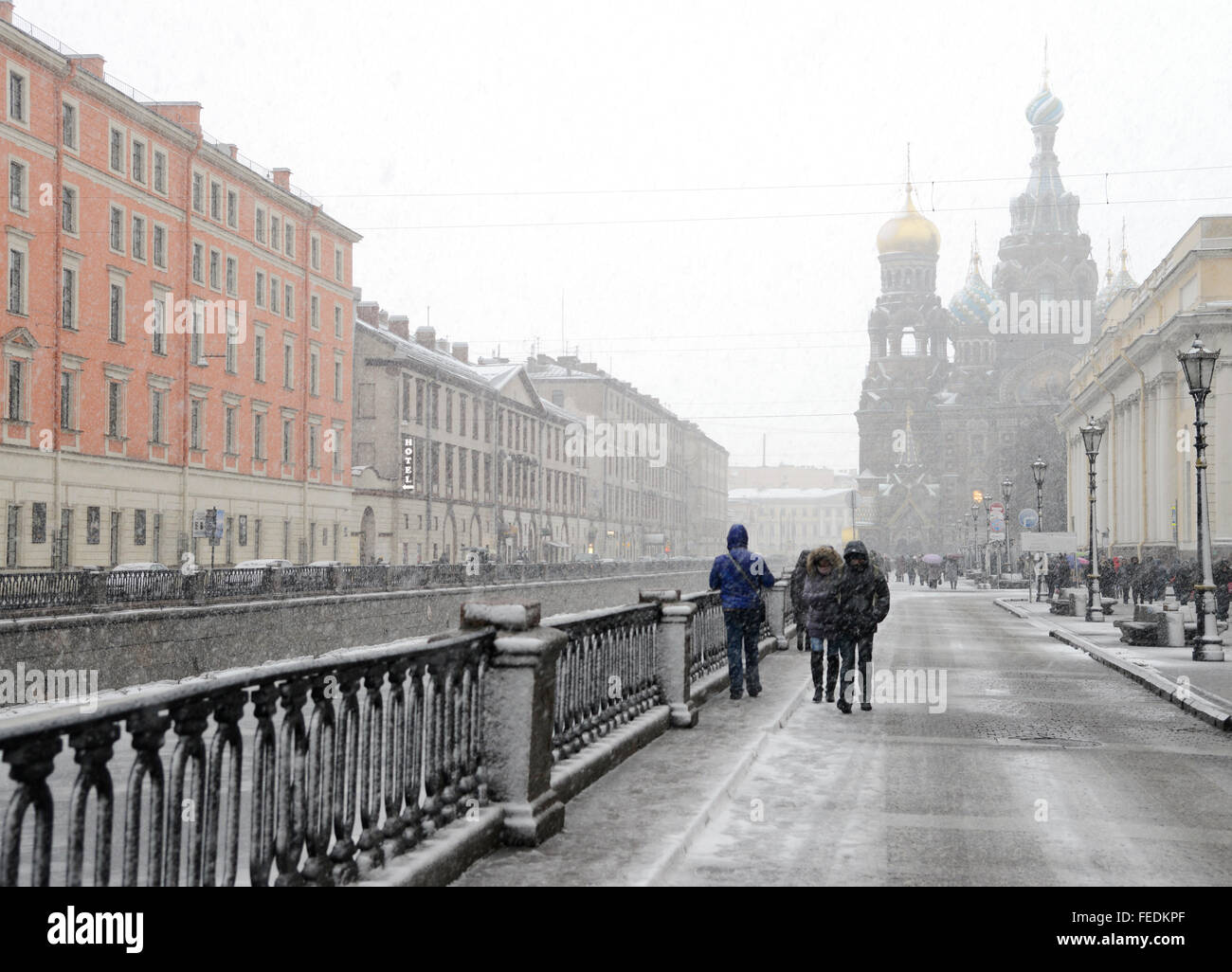 Spilled blood russia snow hi-res stock photography and images - Alamy