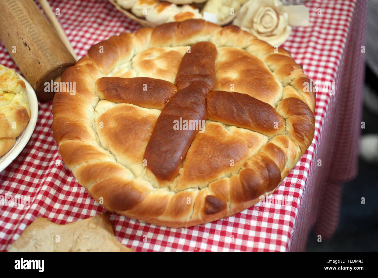 Delicious homemade bread Stock Photo - Alamy