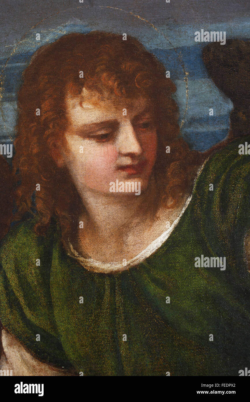 Tiziano Vecellio: Archangel Raphael Stock Photo - Alamy