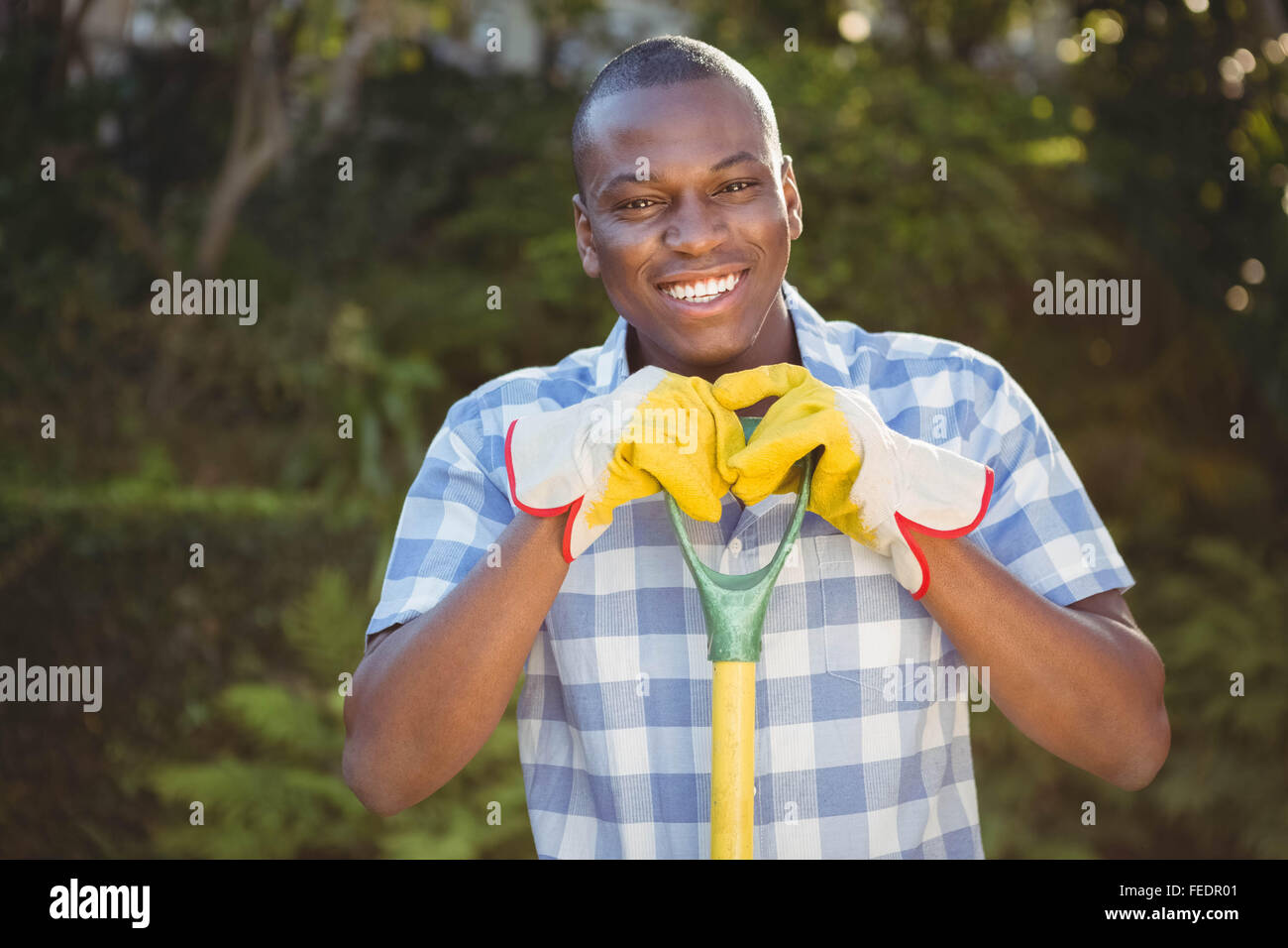 Doing some gardening hi-res stock photography and images - Alamy