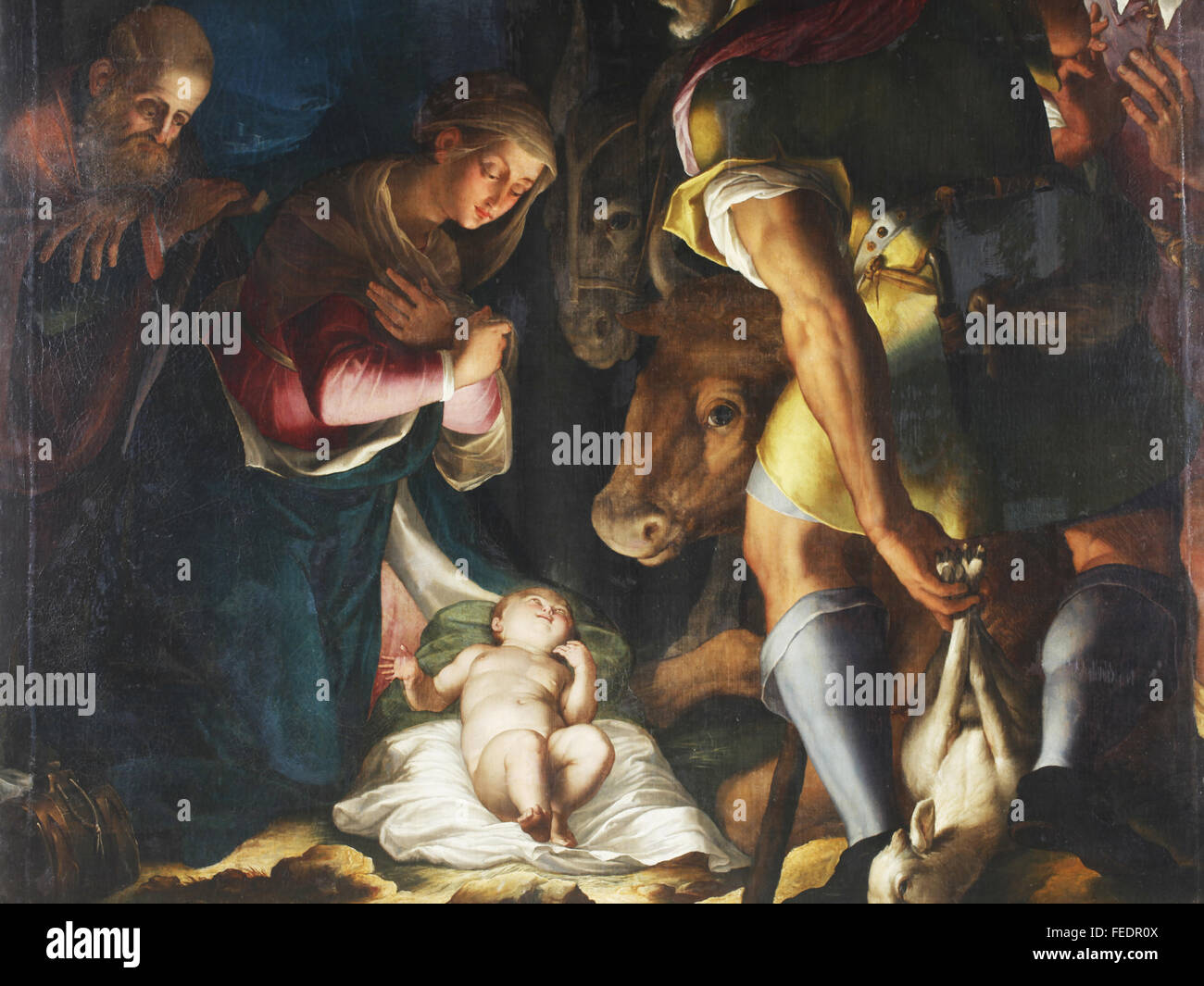 Nativity art shepherds hi-res stock photography and images - Alamy