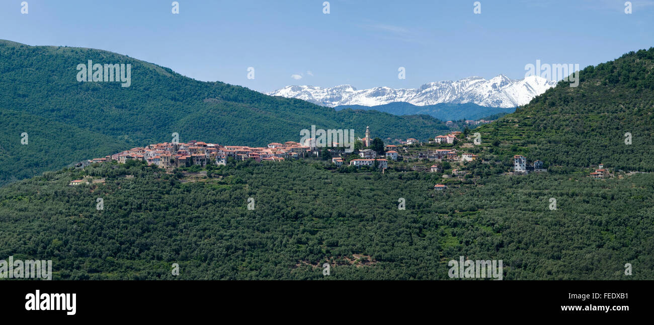 Italy. Province of Imperia. Ancient village Torria Stock Photo - Alamy