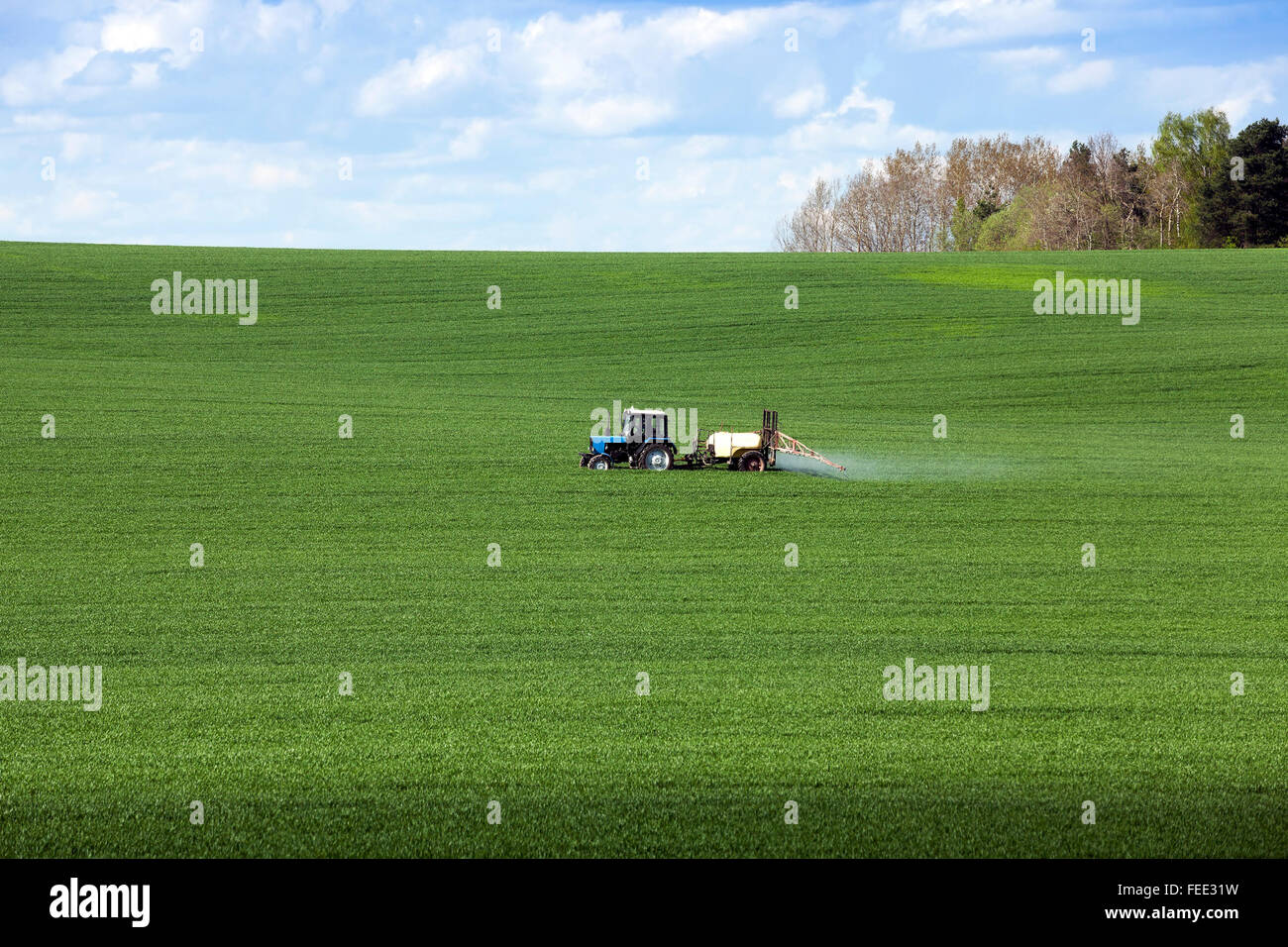 Processing of cereal Stock Photo - Alamy