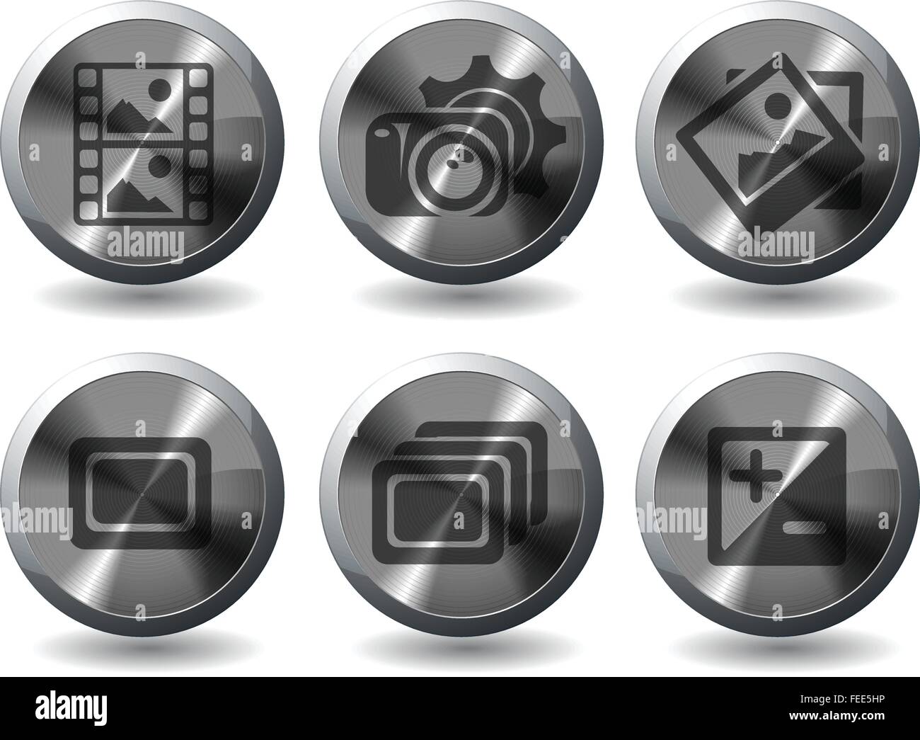 Photography Silhouette Icons Stock Vector Image & Art - Alamy