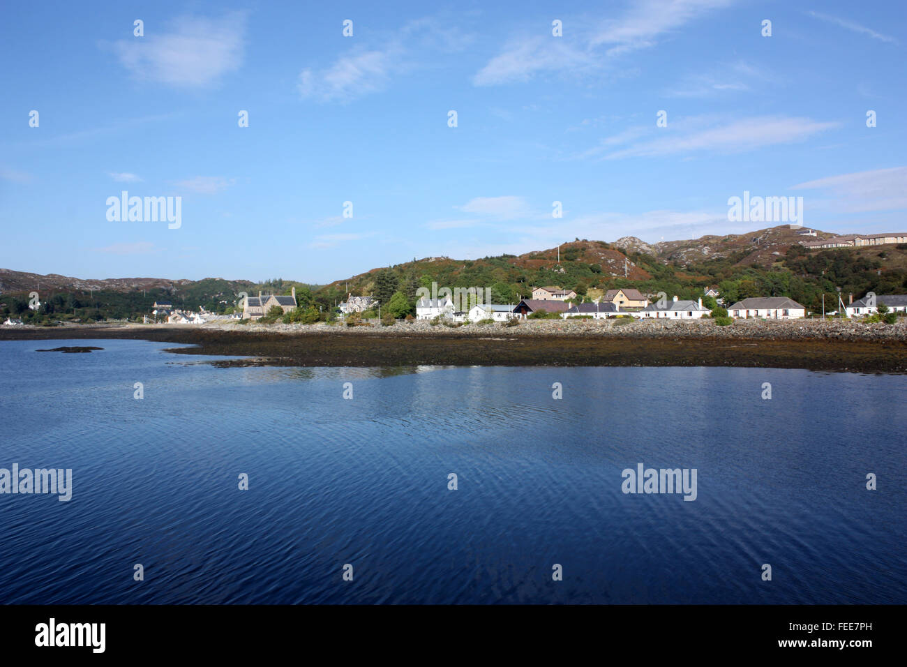 The village of Lochinver, Sutherland, Scotland Stock Photo - Alamy