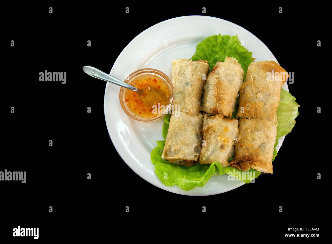 Dim Sum traditional chinese starter on black background Stock Photo - Alamy