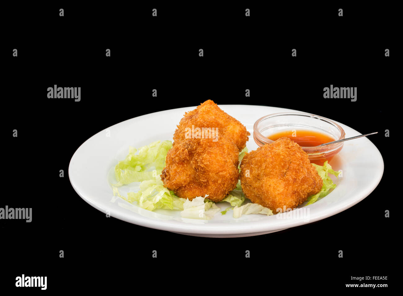 Dim Sum traditional chinese starter on black background Stock Photo - Alamy
