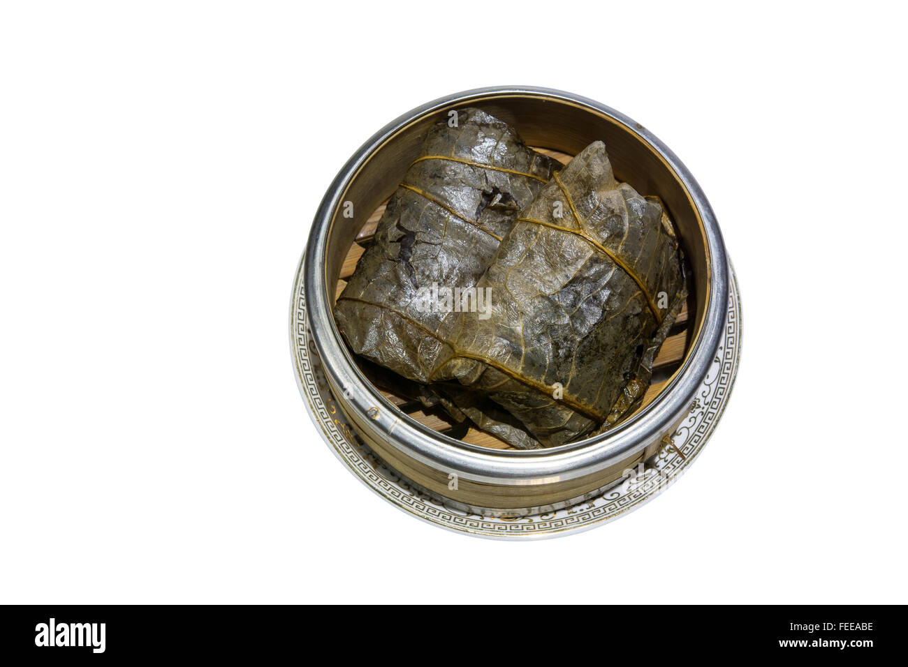 Dim Sum traditional chinese starter on white background Stock Photo - Alamy