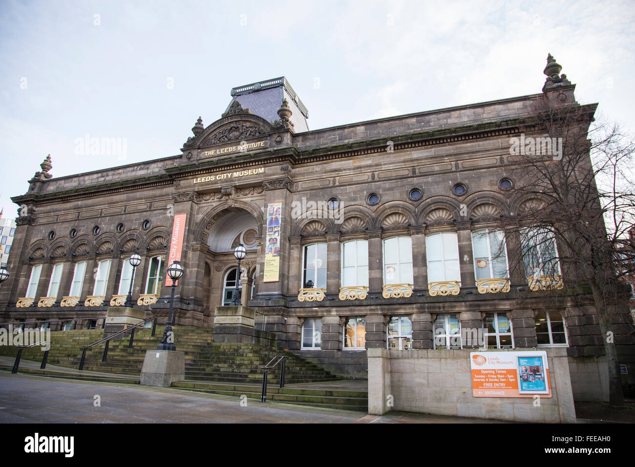 Leeds City Museum in the old Leeds Institute building, Millennium ...