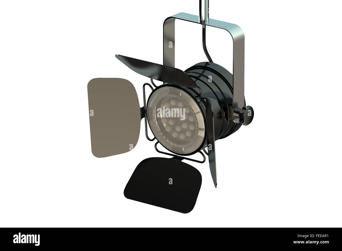 spotlight isolated on white background Stock Photo - Alamy