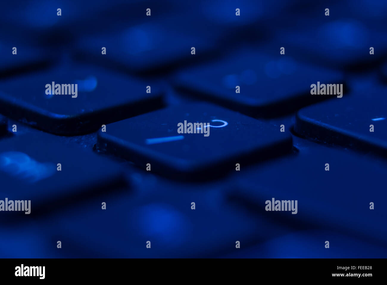 Question mark on the keyboard hi-res stock photography and images - Alamy