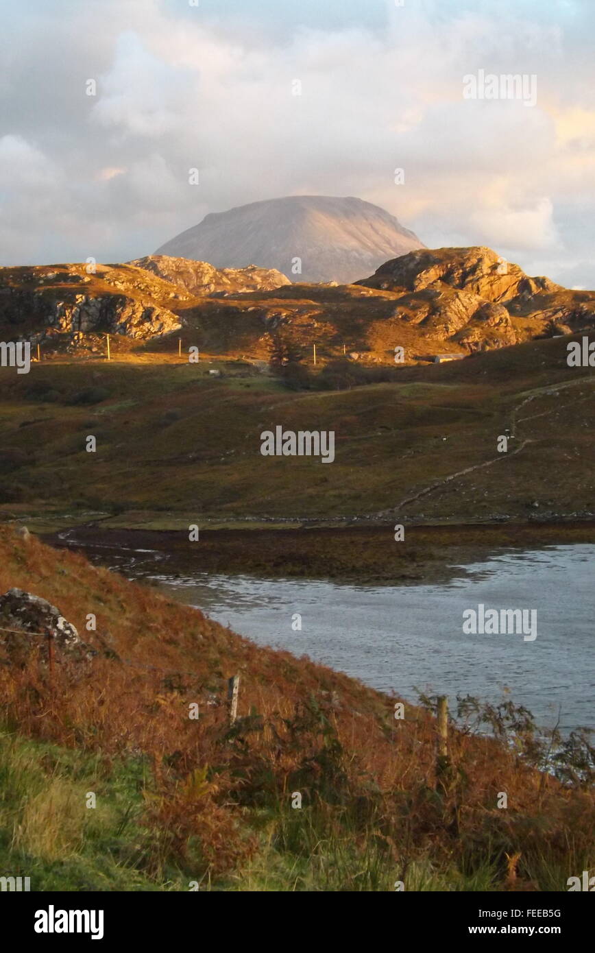 Loch inchard in north west highlands hi-res stock photography and ...
