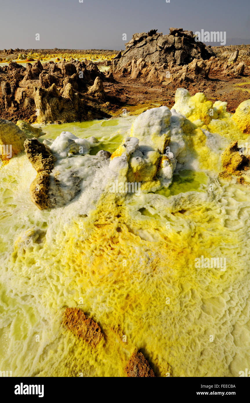 Danakil desert volcano hi-res stock photography and images - Alamy