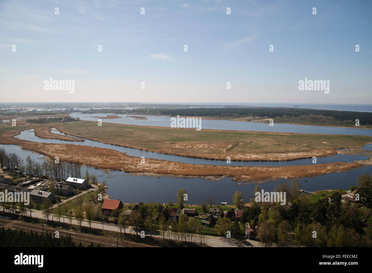 Vecdaugava nature reserve in Riga, Latvia Stock Photo - Alamy