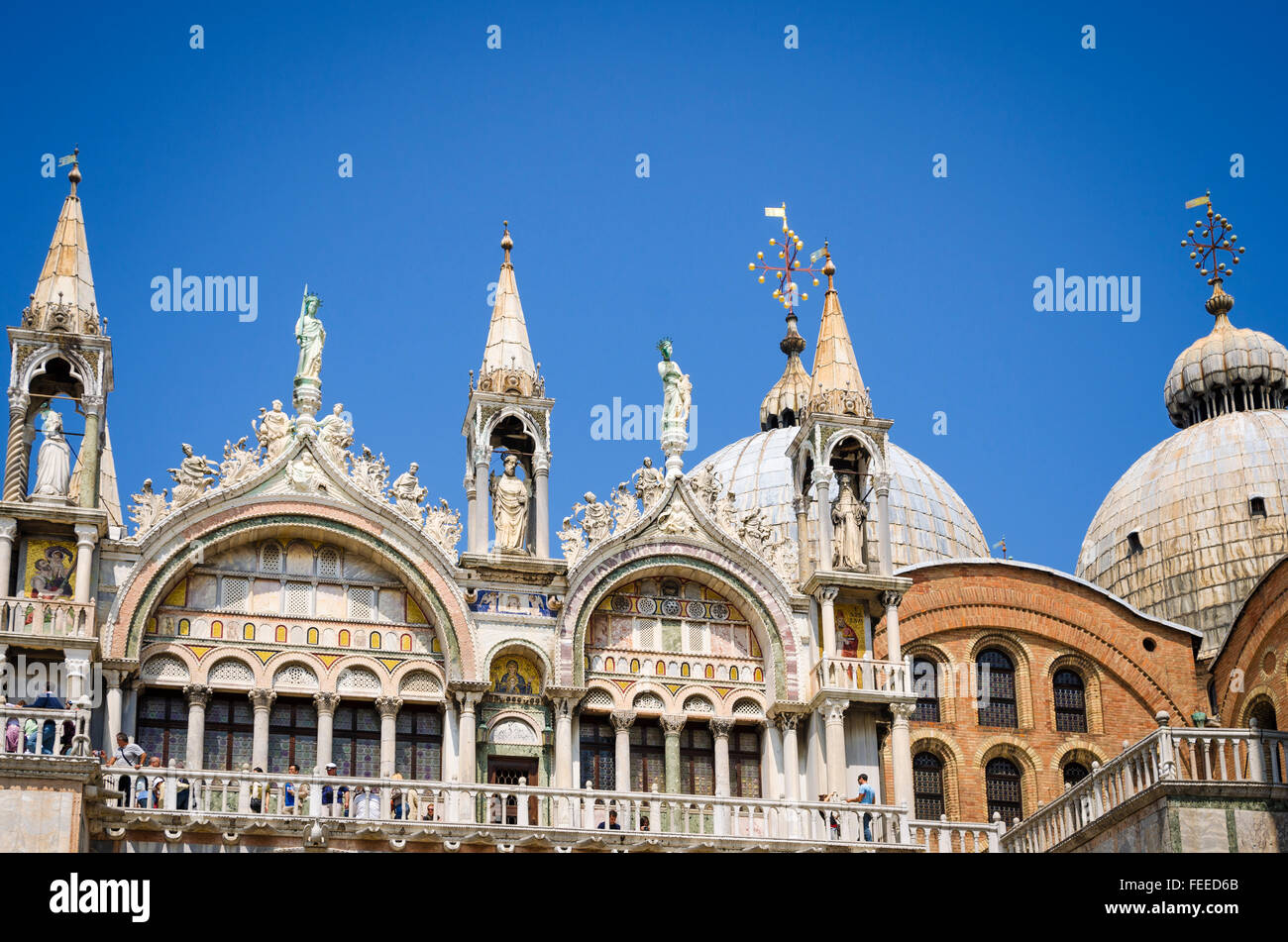 Basilica San Marco (Saint Mark's Cathedral), Venice, Veneto, Italy ...