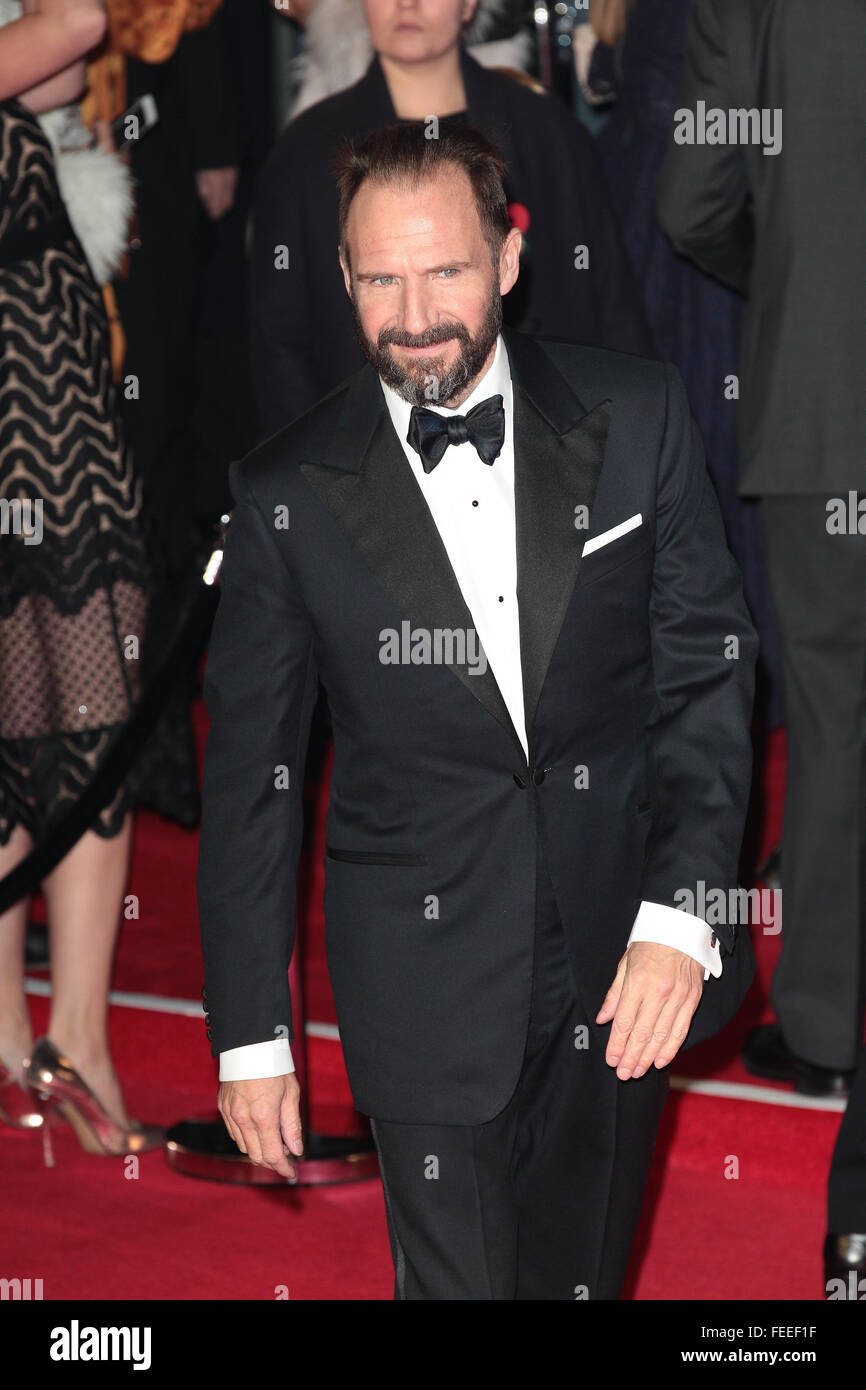 London, UK, 26th Oct 2015: Ralph Fiennes attends James Bond Spectre ...