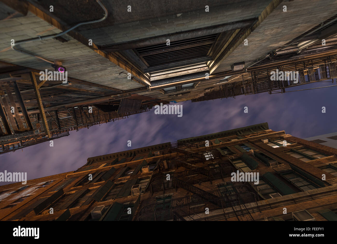 Color Night shots of Tribeca New York City Stock Photo - Alamy