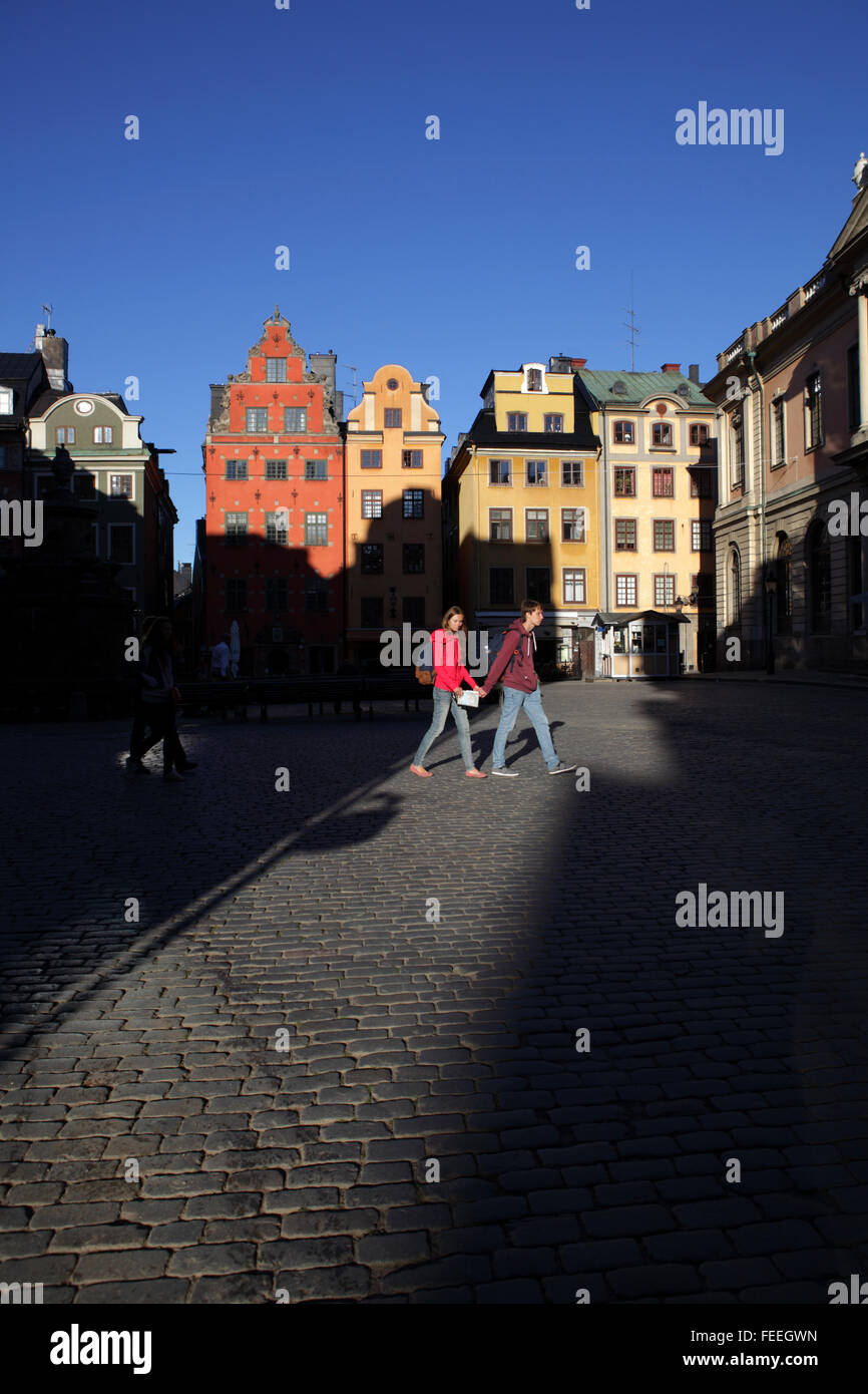 Gamla stan square hi-res stock photography and images - Alamy