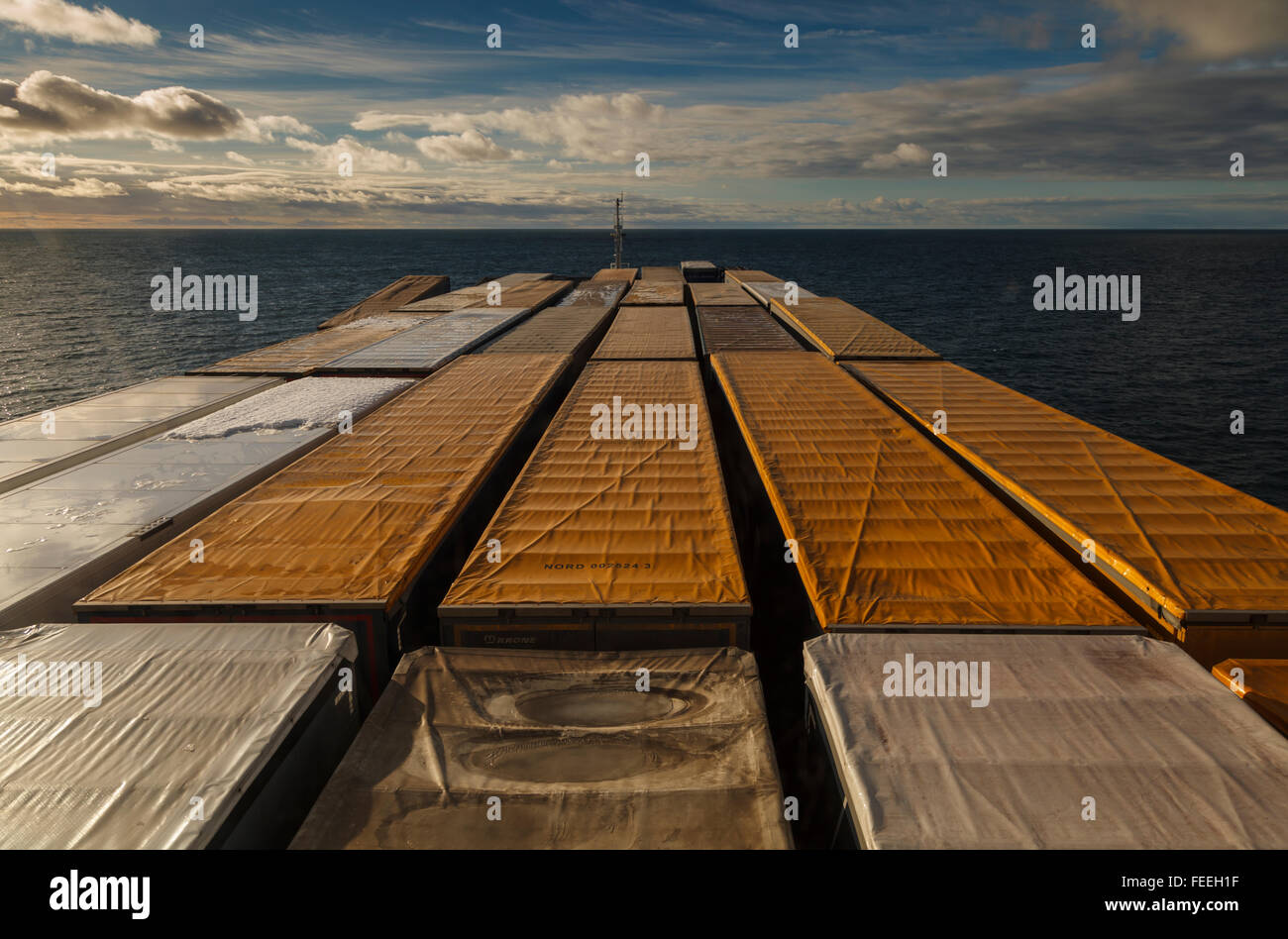 Cargo ship north sea hi-res stock photography and images - Alamy