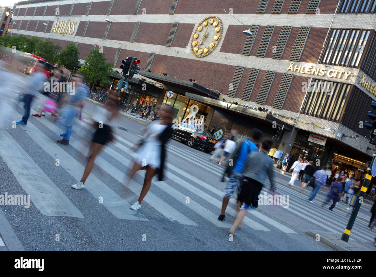 Downtown Stockholm, Sweden Stock Photo - Alamy