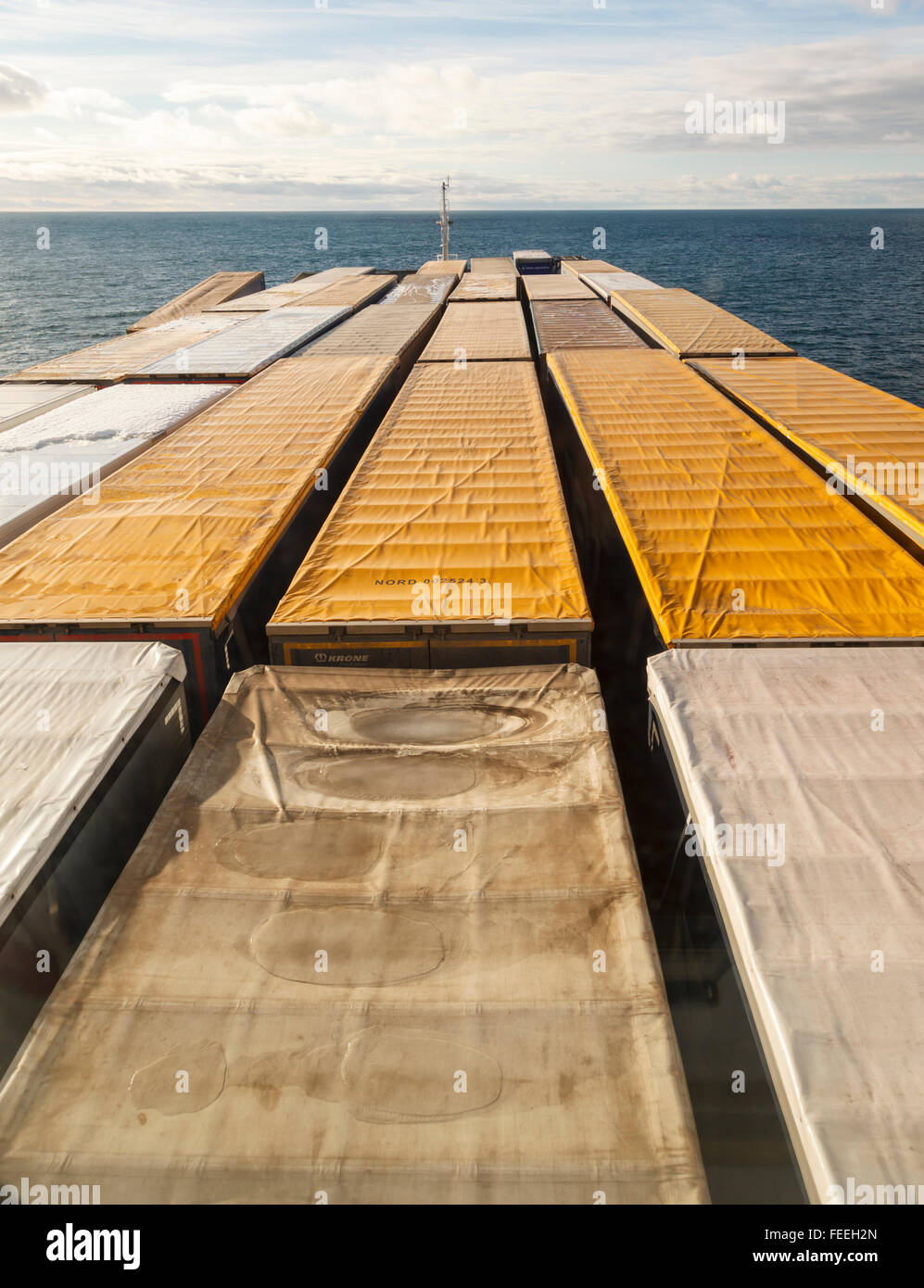Cargo ship north sea hi-res stock photography and images - Alamy