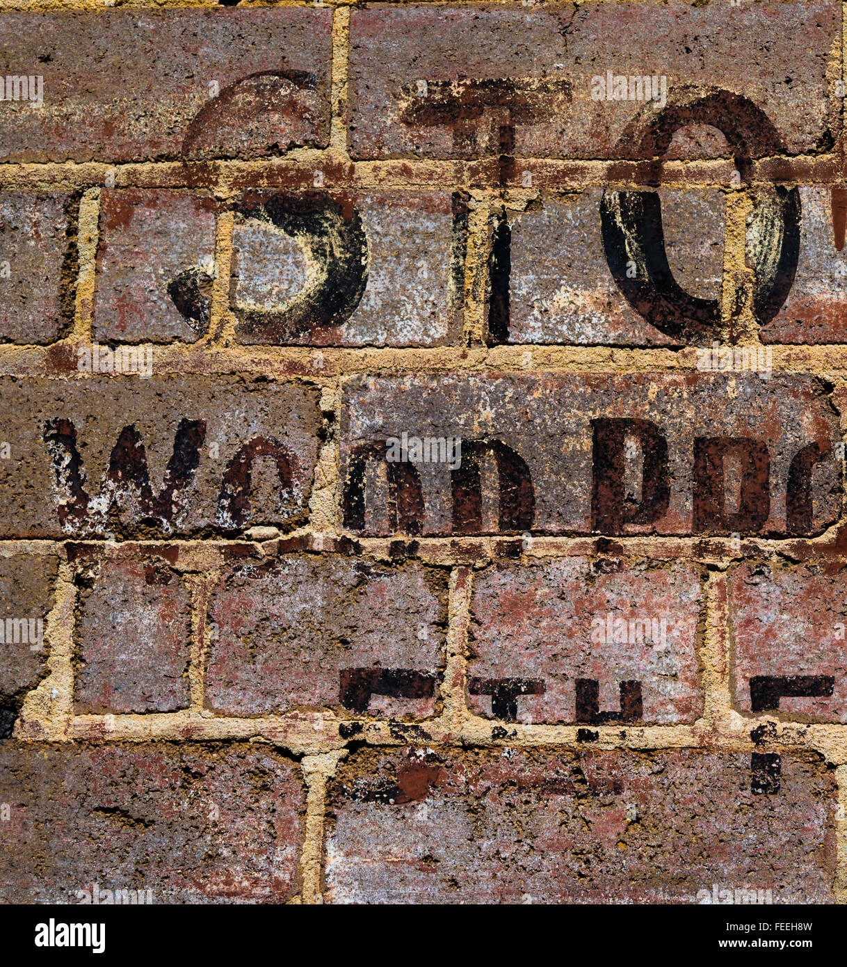 The writing on the wall hi-res stock photography and images - Alamy