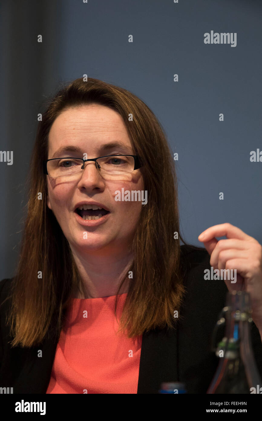 Leader of the Welsh Liberal Democrats Kirsty Williams AM Stock Photo ...