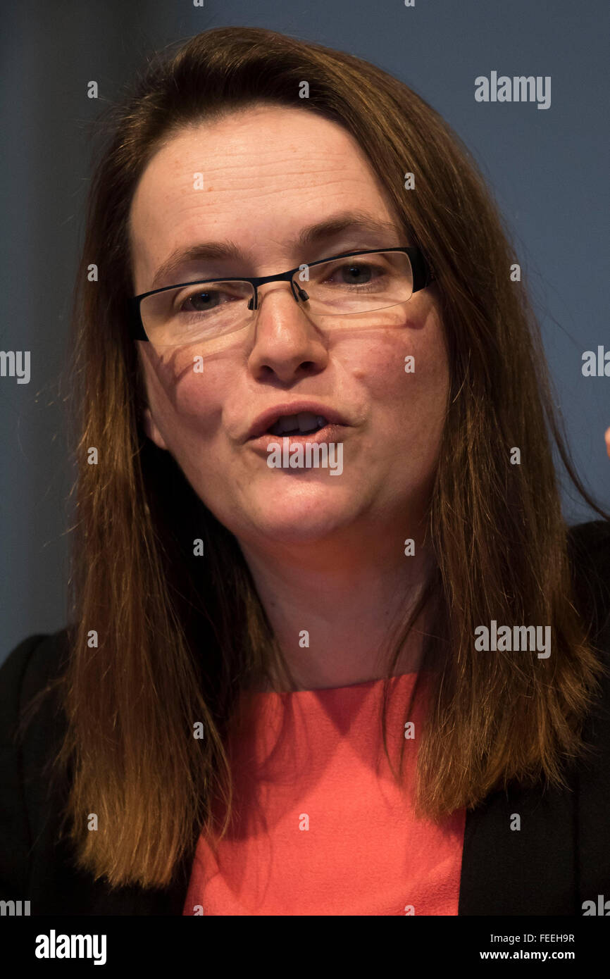 Leader of the Welsh Liberal Democrats Kirsty Williams AM Stock Photo ...