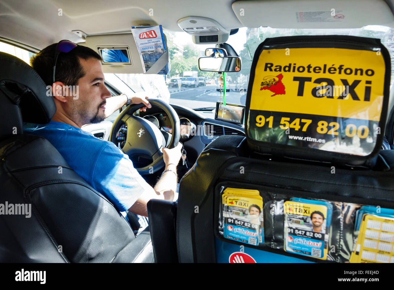 Hispanic taxi cab hi-res stock photography and images - Alamy