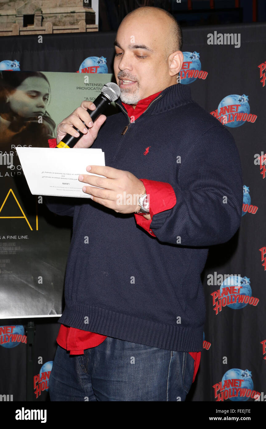 Oona Laurence and Ross Partridge promote the film Lamb at Planet ...