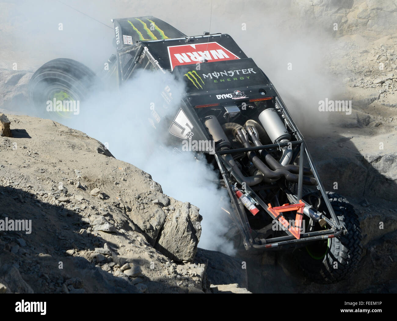 Johnson Valley CA. 5th Feb, 2016. Thousands of off-road fans came out ...