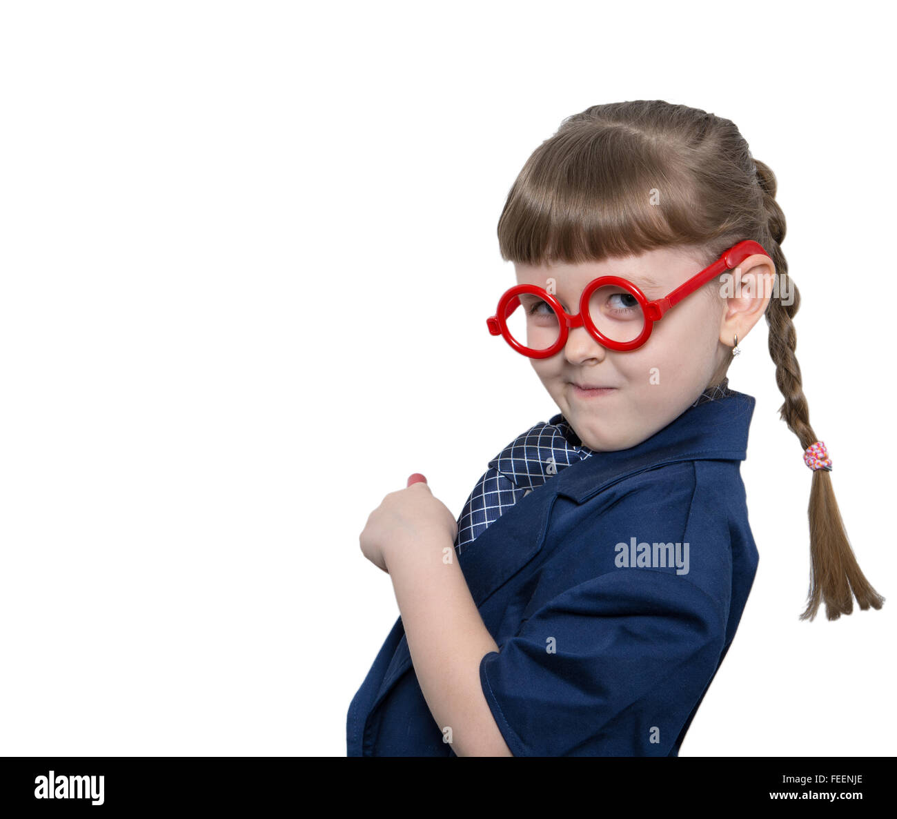 salesman with jacket Stock Photo - Alamy