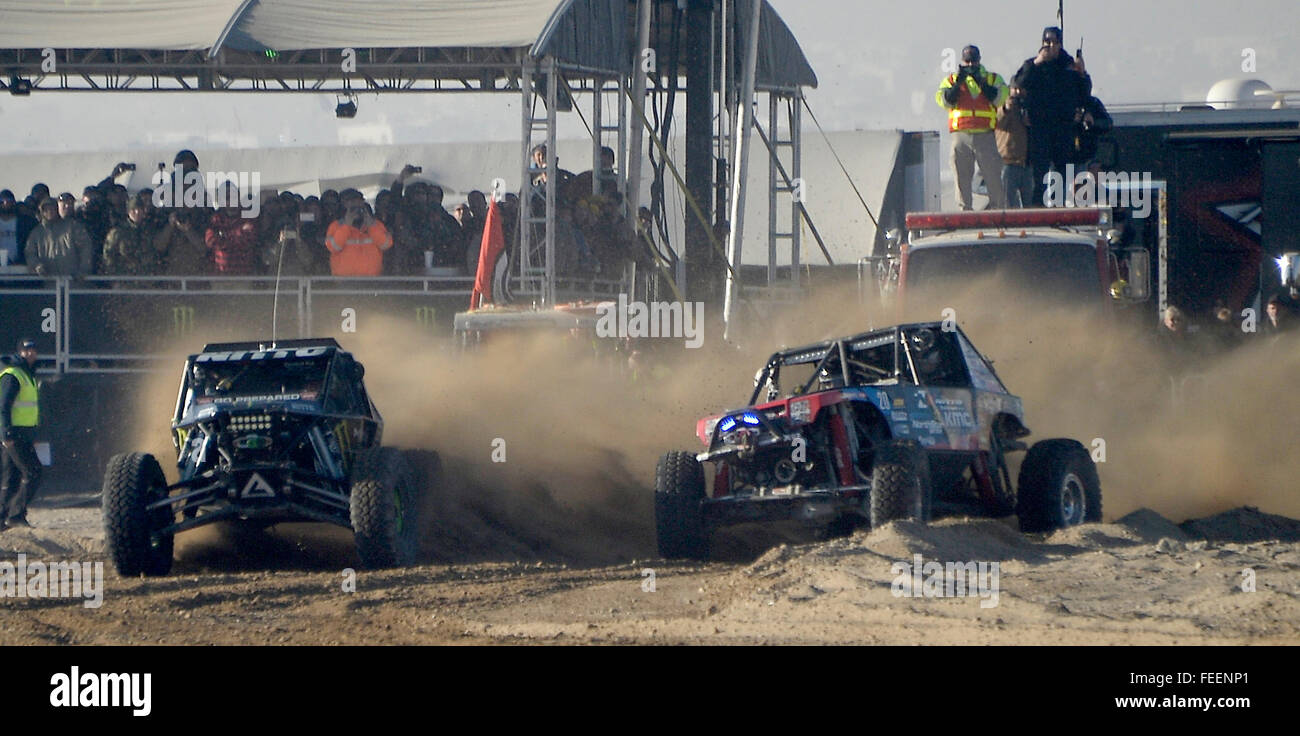 Johnson Valley CA. 5th Feb, 2016. Thousands of off-road fans came out ...