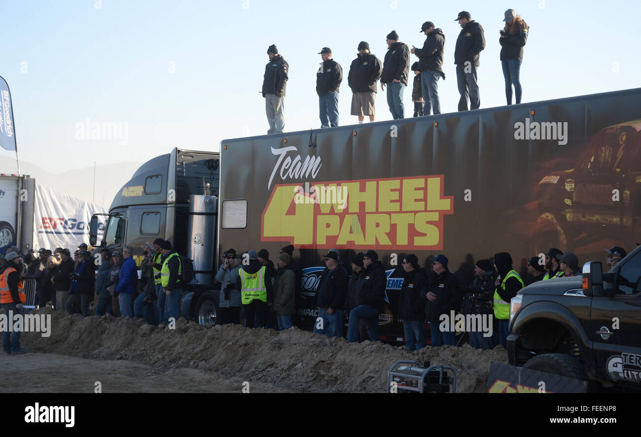 Johnson Valley CA. 5th Feb, 2016. Thousands of off-road fans came out ...
