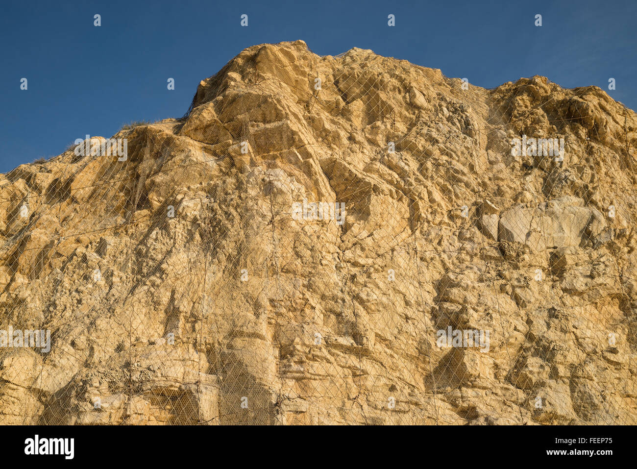 Rock face landslide hi-res stock photography and images - Alamy