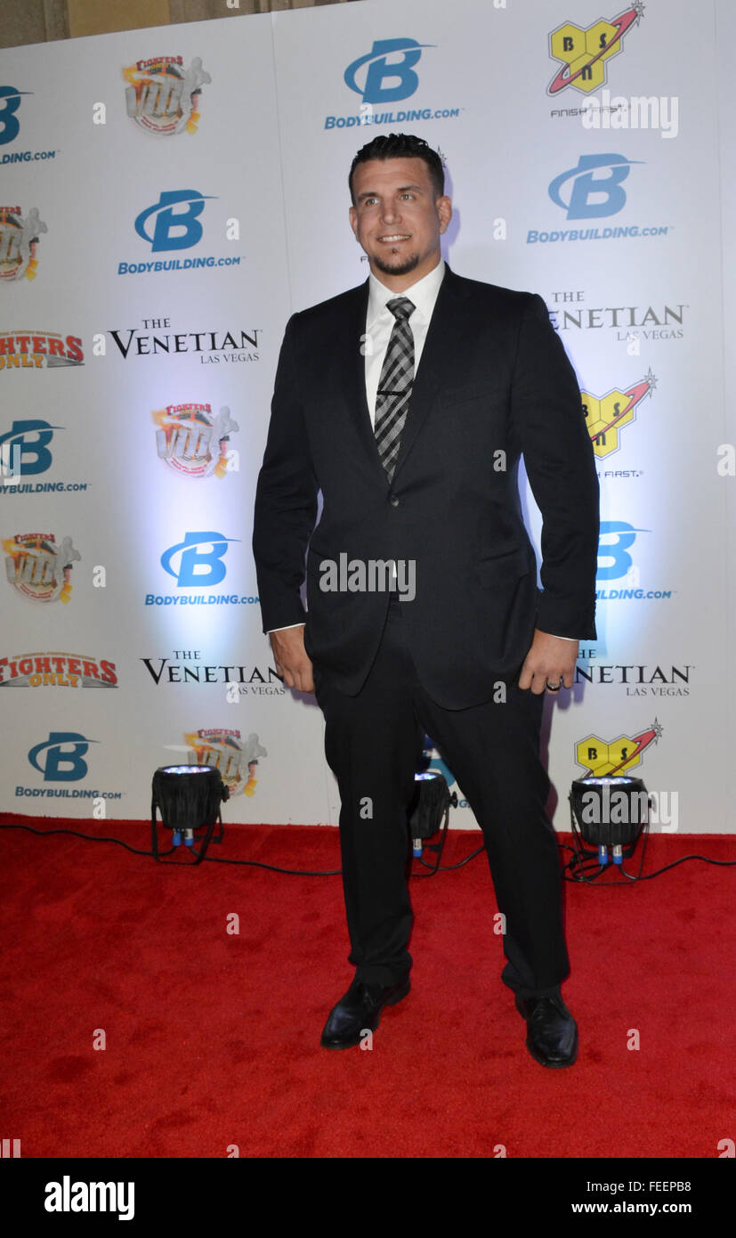 Las Vegas, Nevada, USA. 5th Feb, 2016. UFC fighter Frank Mir attends ...