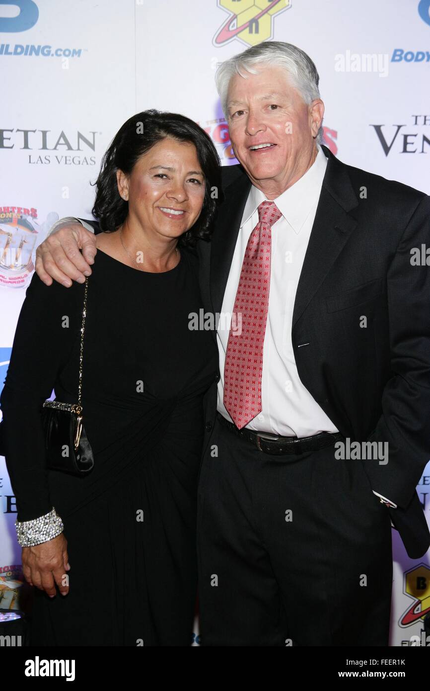 Las Vegas, NV, USA. 5th Feb, 2016. Linda Fresquez, Lenny Fresquez at ...