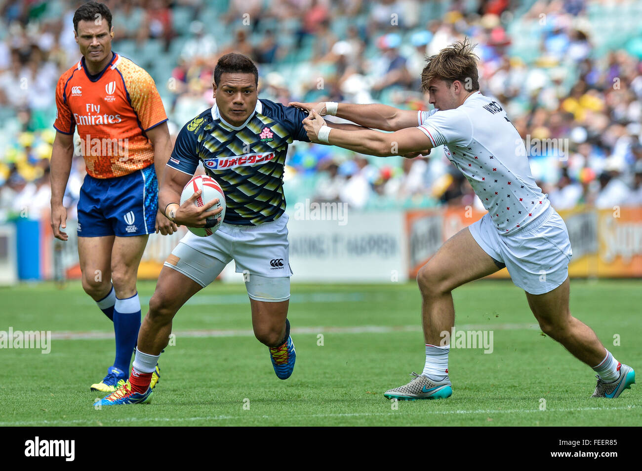 Sydney, Australia. 06th Feb, 2016. HSBC World Rugby Sevens Sydney day 1 ...