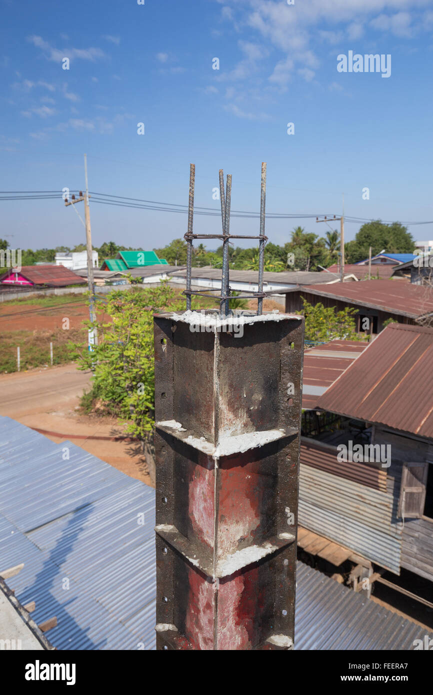 Concrete beam mold house construction hi-res stock photography and ...