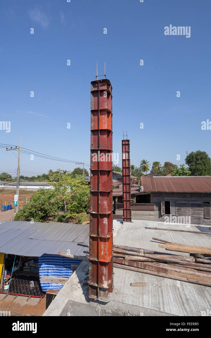 Concrete beam mold house construction hi-res stock photography and ...
