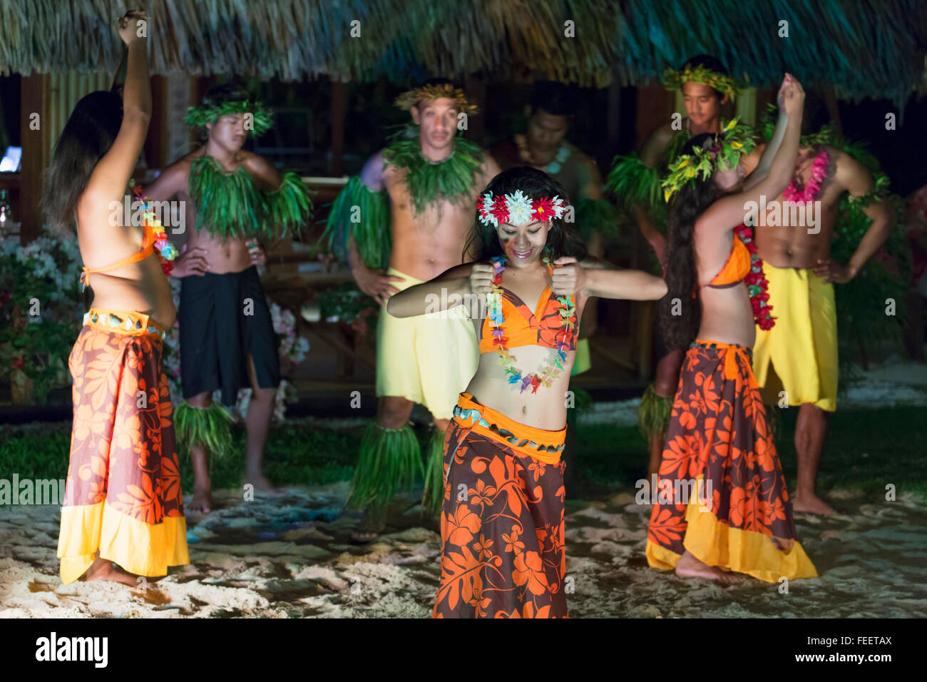 Tahitian dancer hi-res stock photography and images - Alamy
