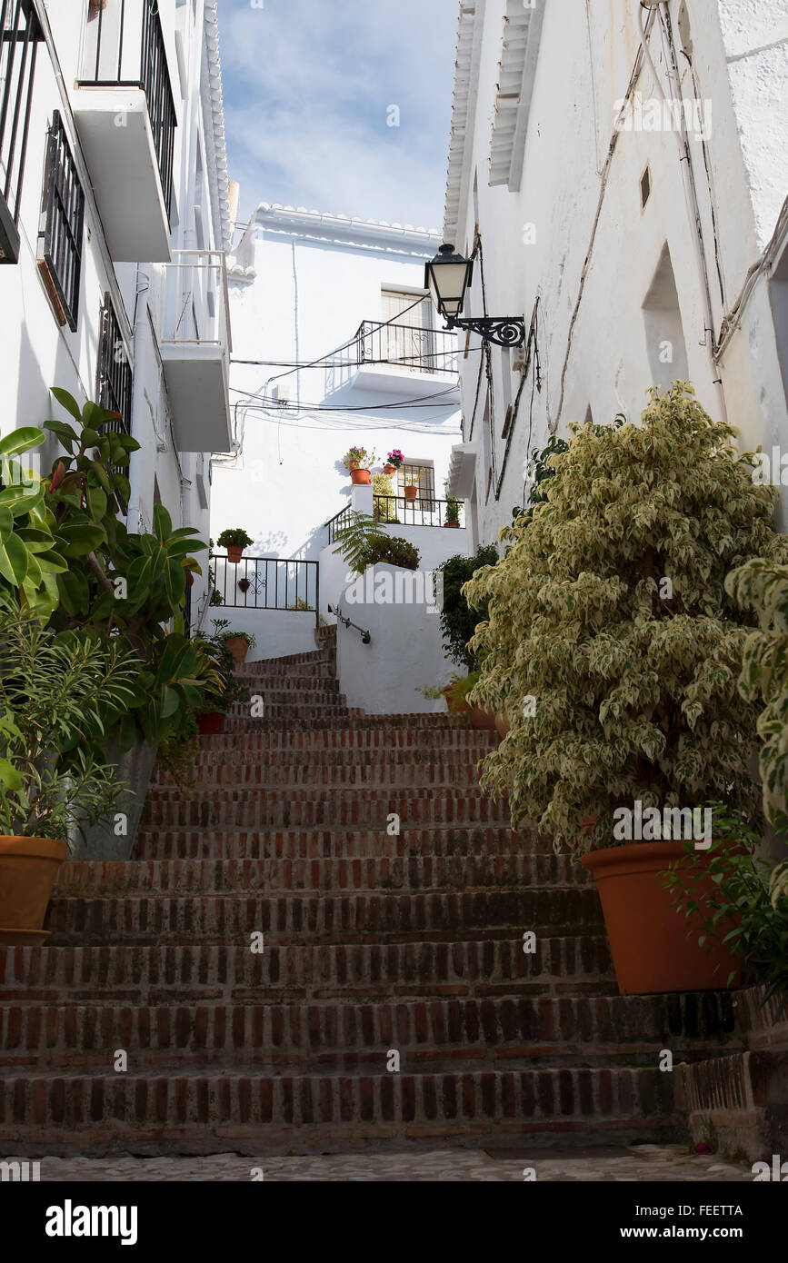 Frigiliana one of the most beautiful white villages of the Southern ...