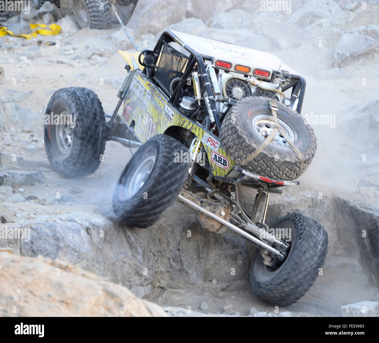 Johnson Valley CA. 5th Feb, 2016. Thousands of off-road fans came out ...