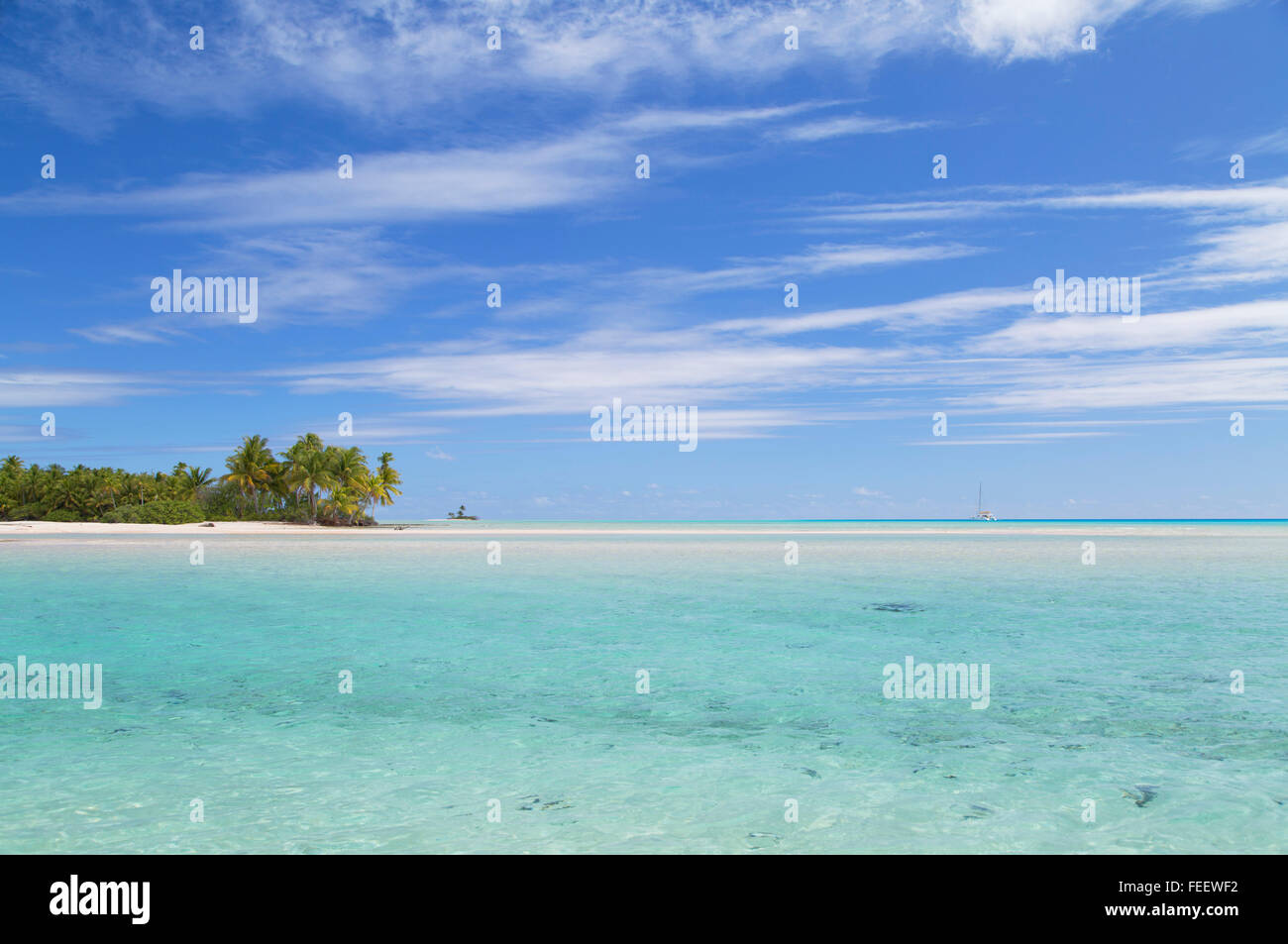 Les Sables Roses (Pink Sands), Tetamanu, Fakarava, Tuamotu Islands ...