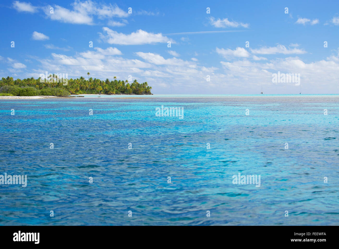 Les Sables Roses (Pink Sands), Tetamanu, Fakarava, Tuamotu Islands ...