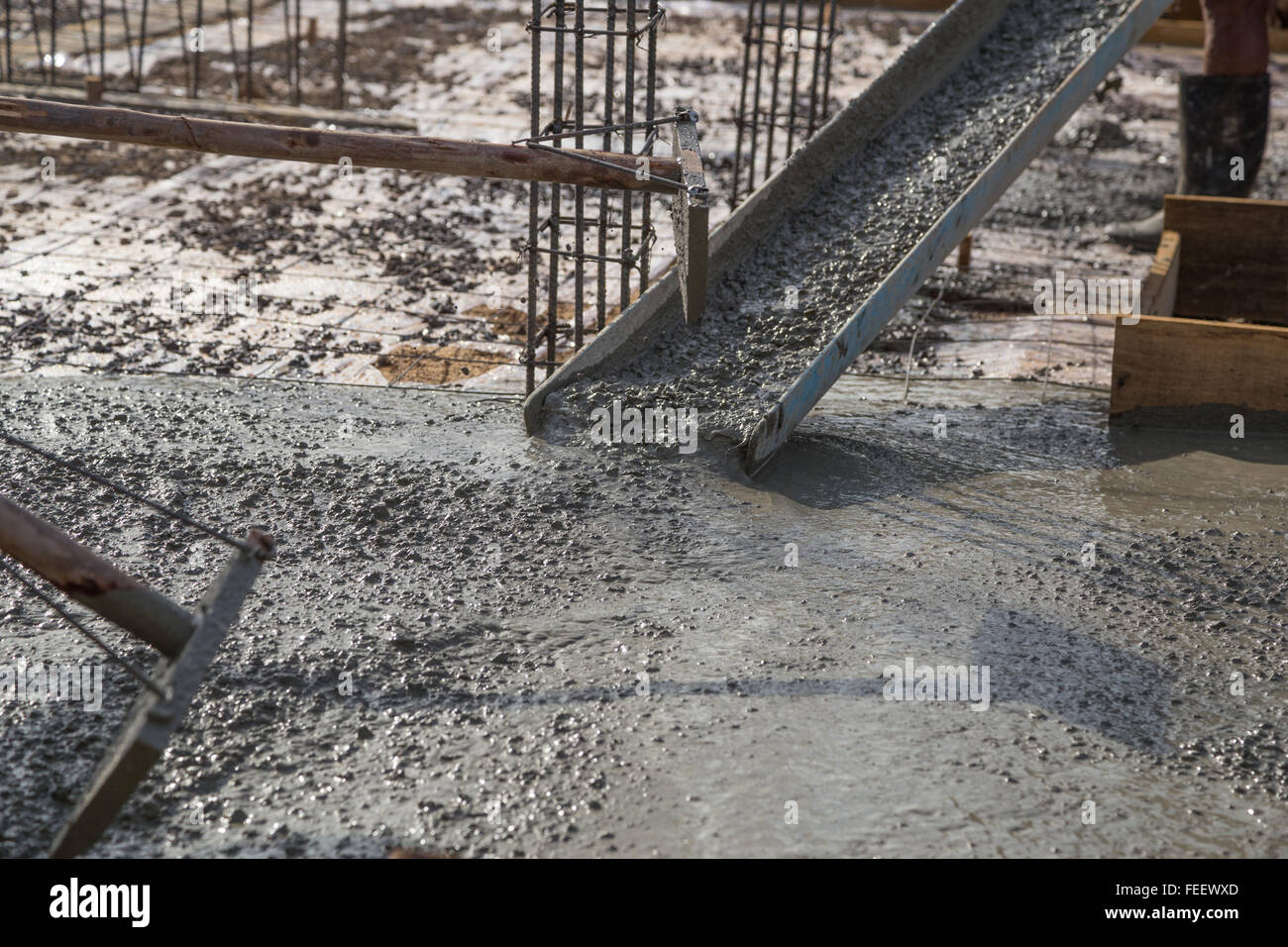 Concreting floors hi-res stock photography and images - Alamy