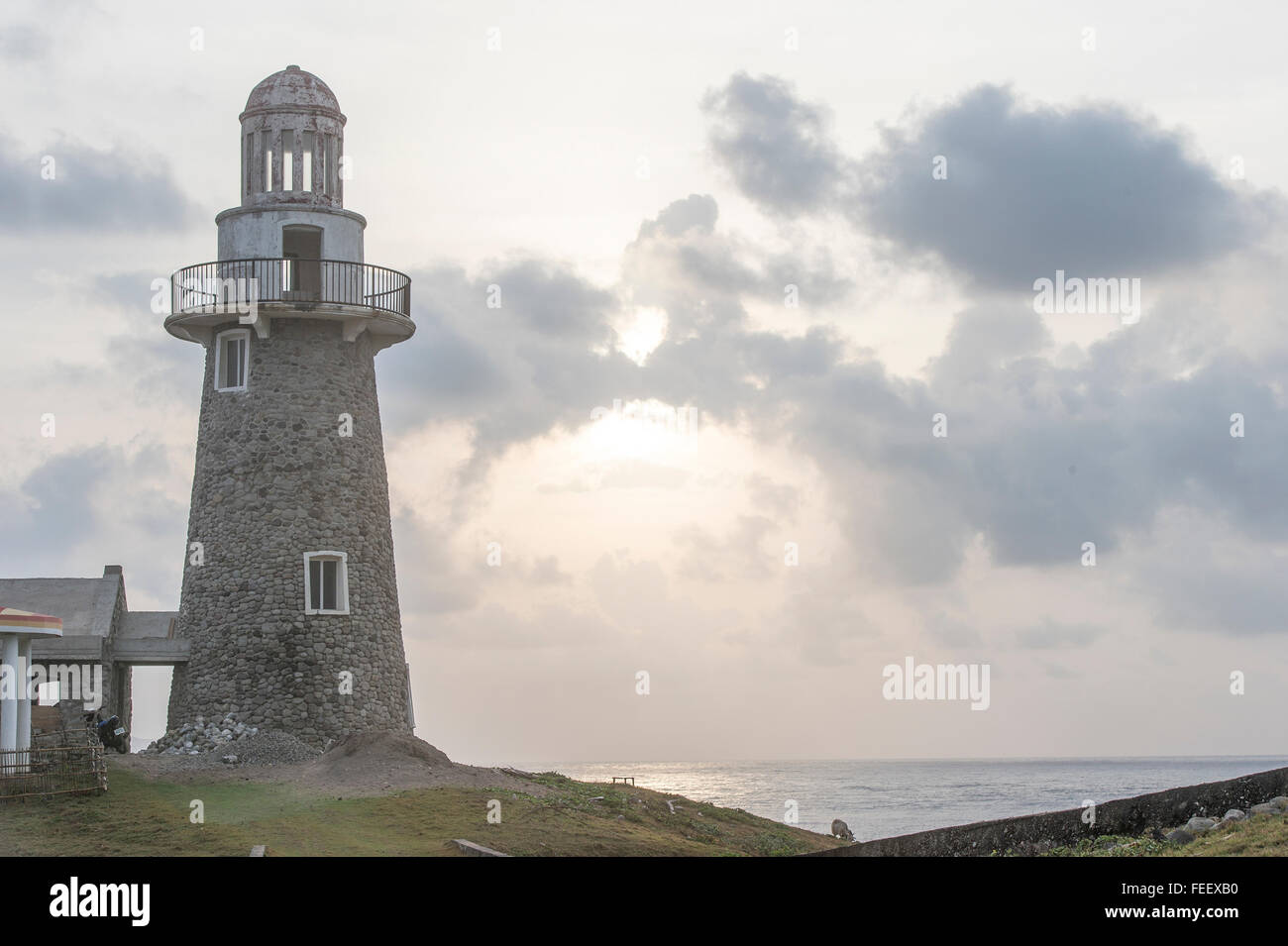 An early morning at Sabtang Lighthouse located at Sabtang Island in ...