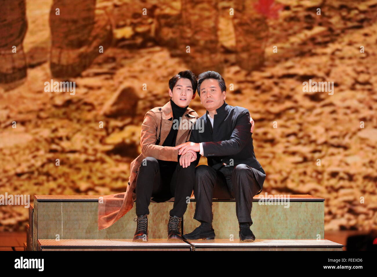 Beijing, China. 6th Feb, 2016. Undated file photo shows actors ...