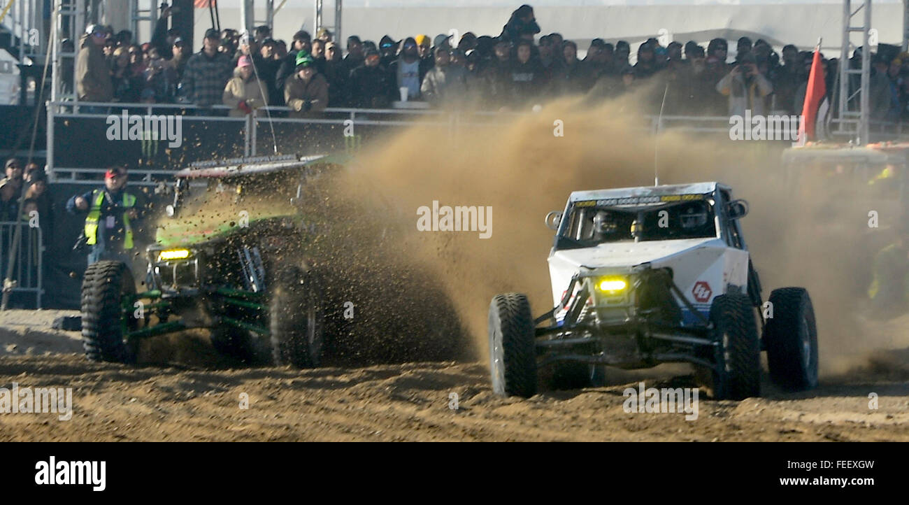 Johnson Valley CA. 5th Feb, 2016. Thousands of off-road fans came out ...
